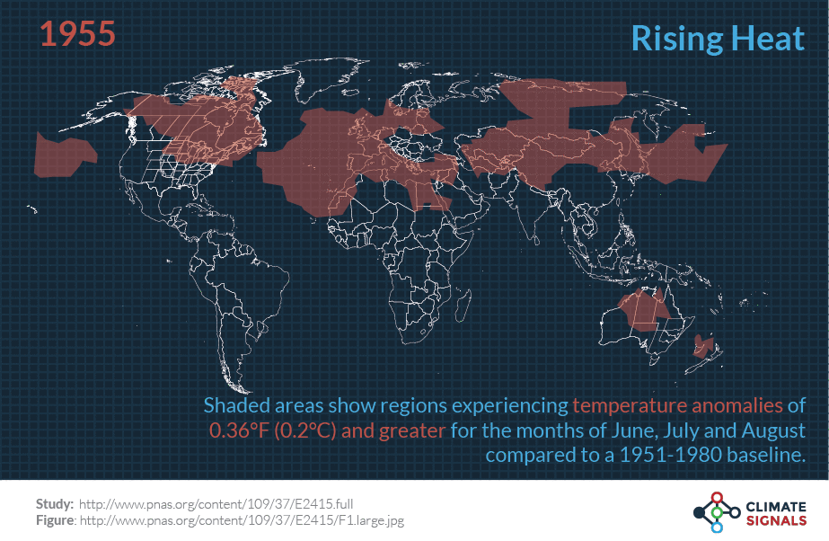 Gif: Recent June - August temperatures have departed from mid-century ...