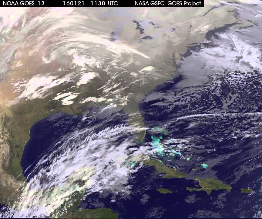 Satellite Movie Sees Major Winter Storm Nearing Mid-Atlantic | Climate ...