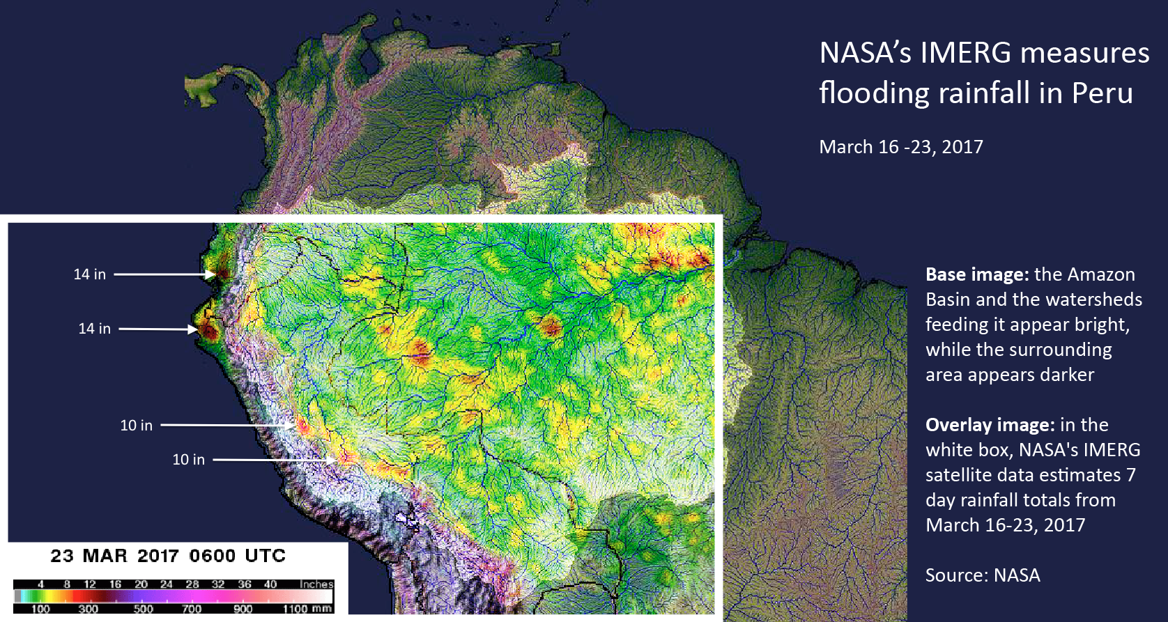 Map: March 16 - 23, 2017 rainfall totals | Climate Signals