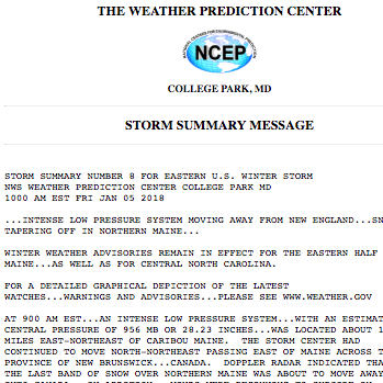 Storm Summary: Number 8 for eastern US Winter Storm | Climate Signals