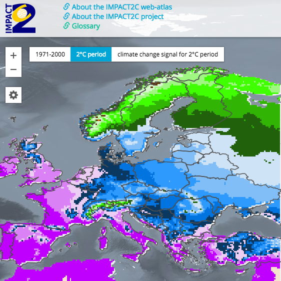 Maps: Europe Thermal Growing Season Length | Climate Signals