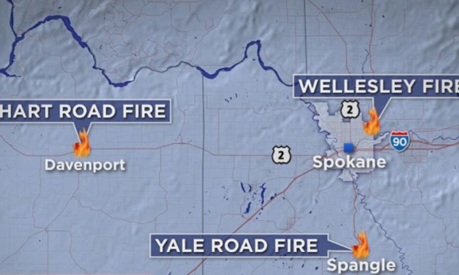 Climate Signals | Large wildfires force mandatory evacuations near Spokane