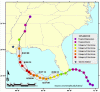 Hurricane Katrina Path | Climate Signals