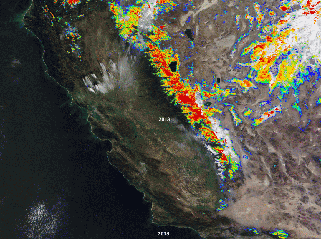 Images: Sierra February Snowpack | Climate Signals