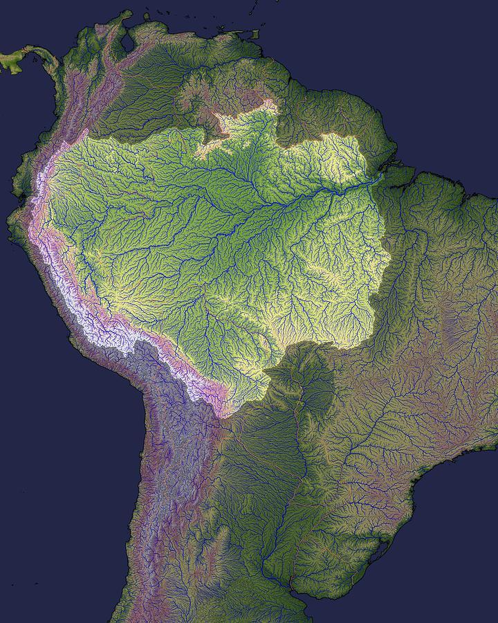 Map: Amazon River Basin | Climate Signals